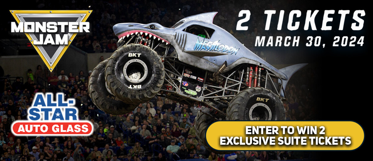 Monster Jam Ticket Giveaway - All Star Auto Glass